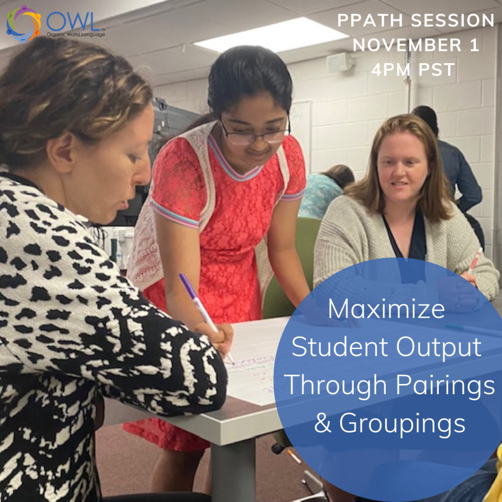 Maximize Student Output Through Pairings & Groupings - Single Session ...